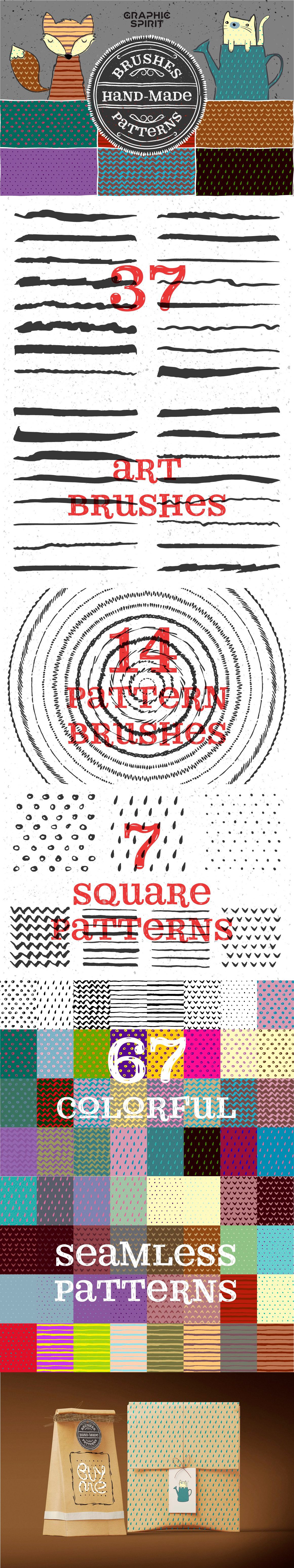 Hand Made Brushes & Patterns