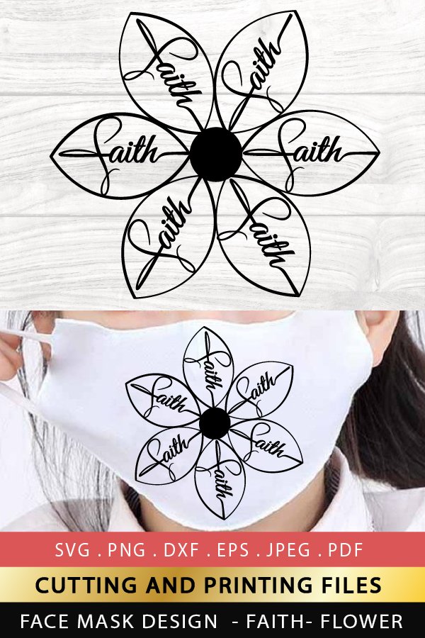 Mask SVG PNG EPS DXF Face Mask SVG Mask Design SVG (846202)