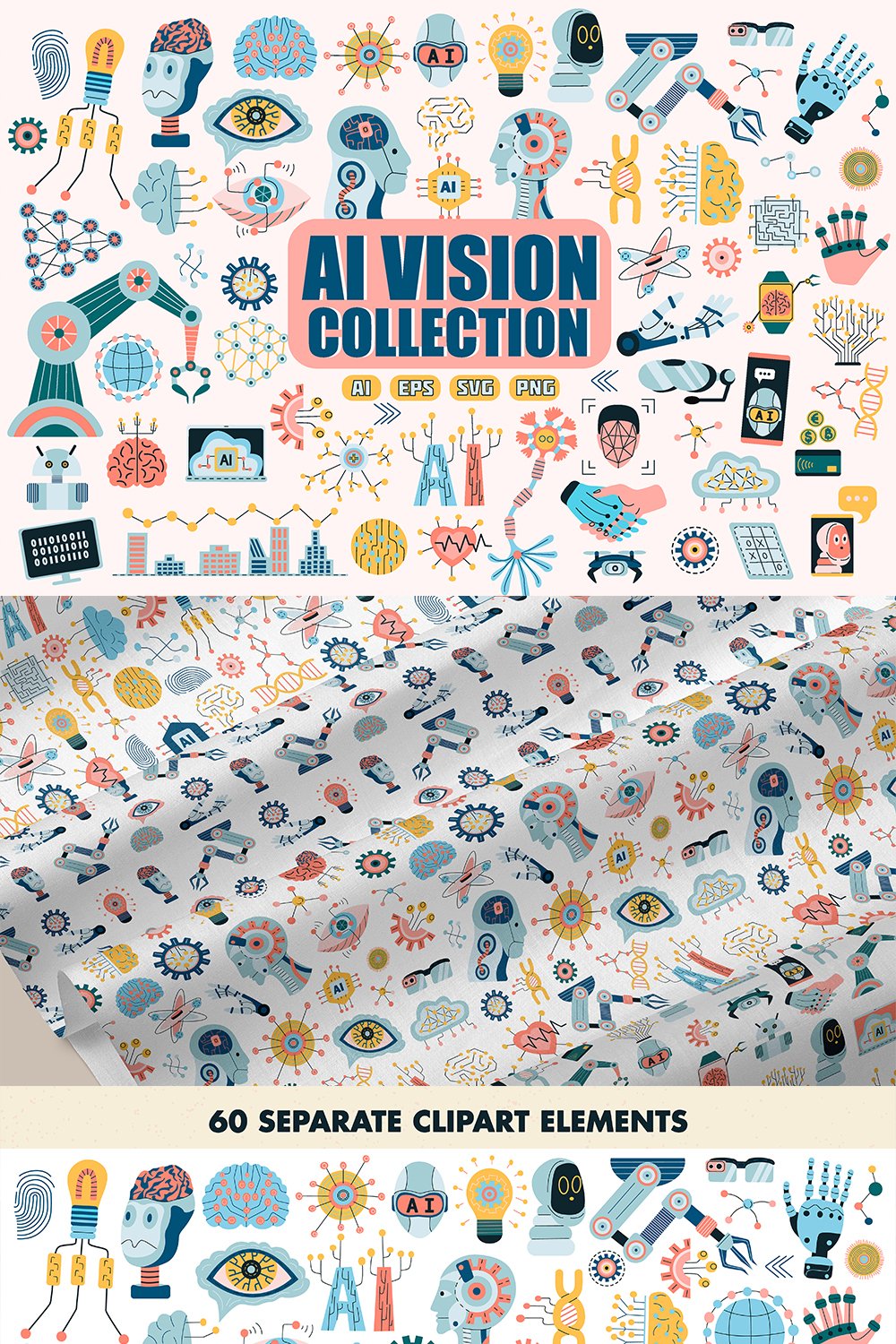 AI Vision Сollection Vector Elements