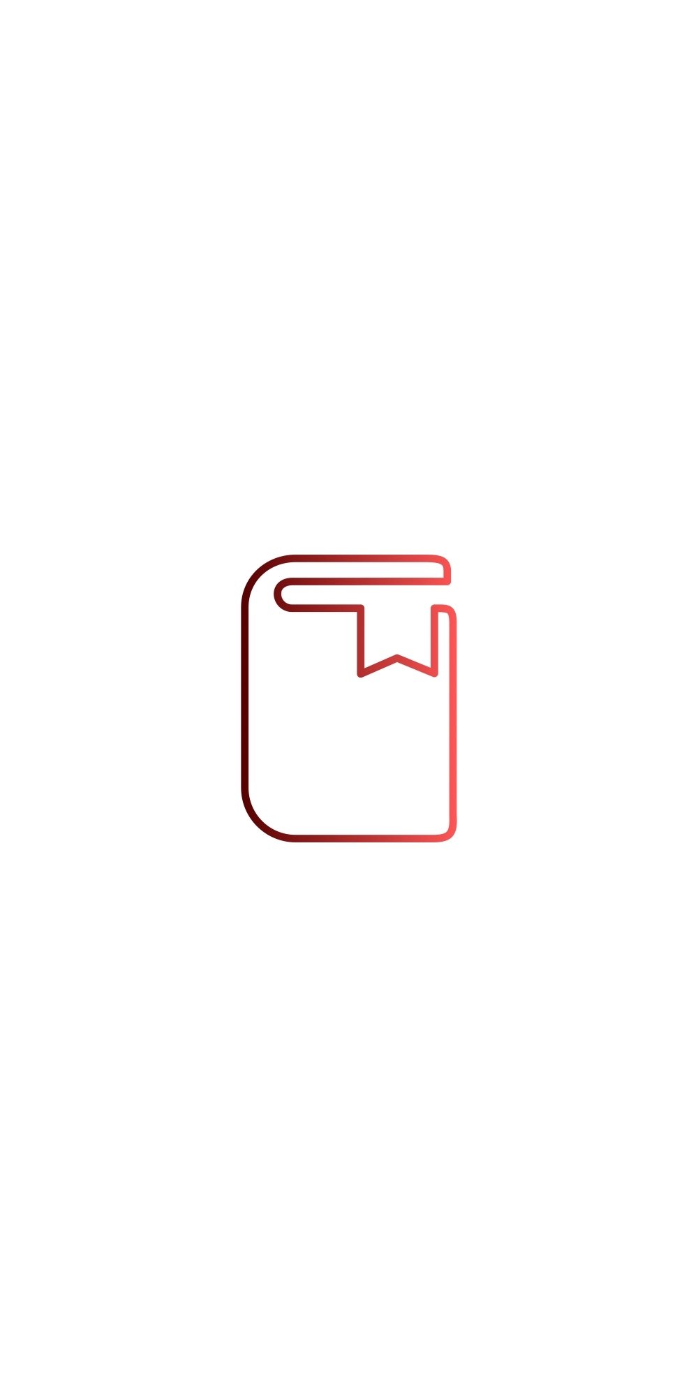 Dictionary icon vector illustration with outline style