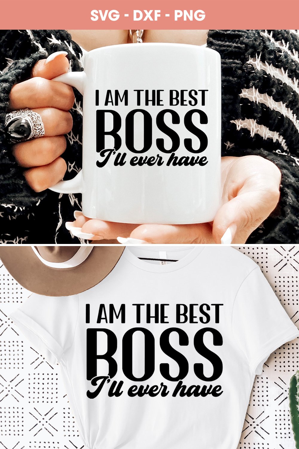 Self Employed SVG | Small business owner mug cup PNG