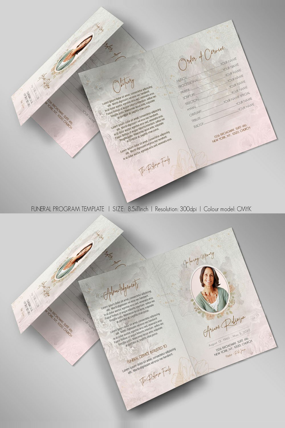 Funeral Program Template