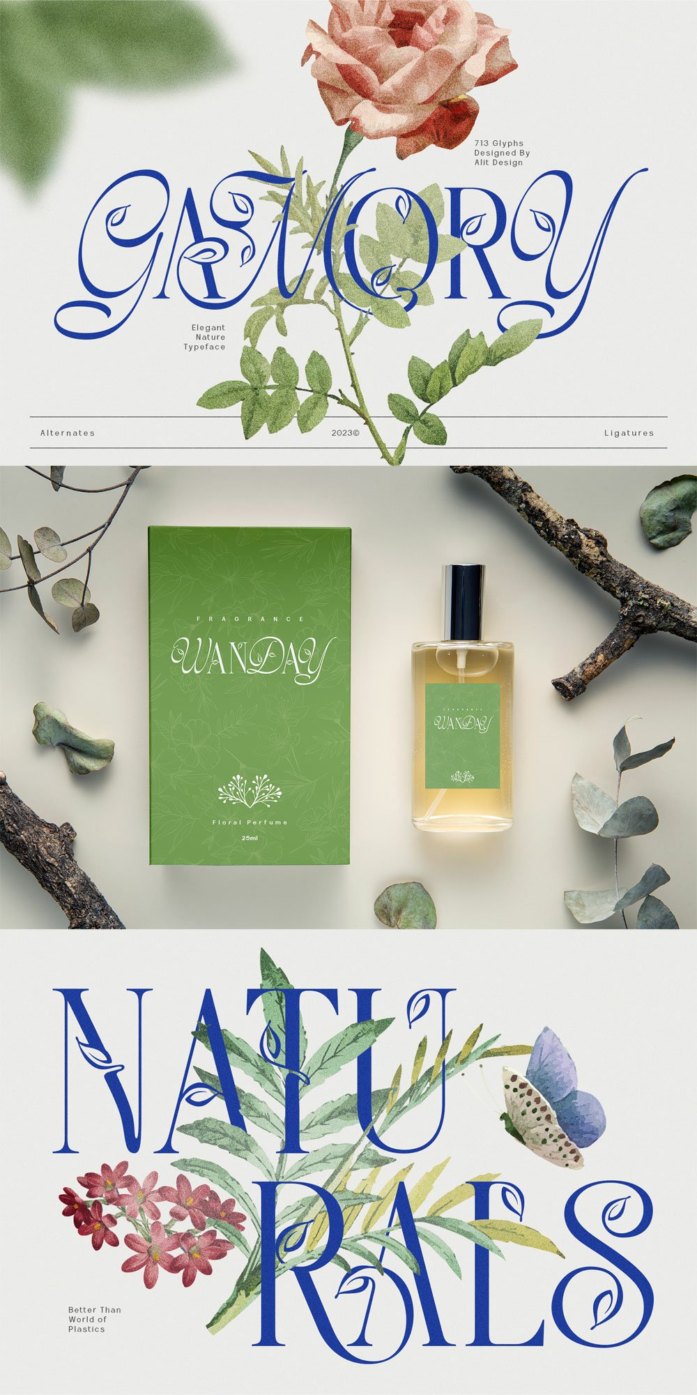 Gamory Typeface