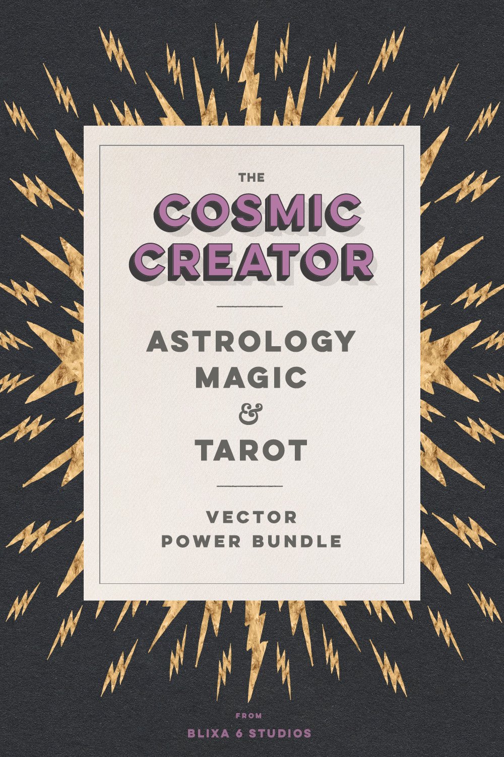 Cosmic Astrology, Magic & Tarot SVG PNG Clipart Set