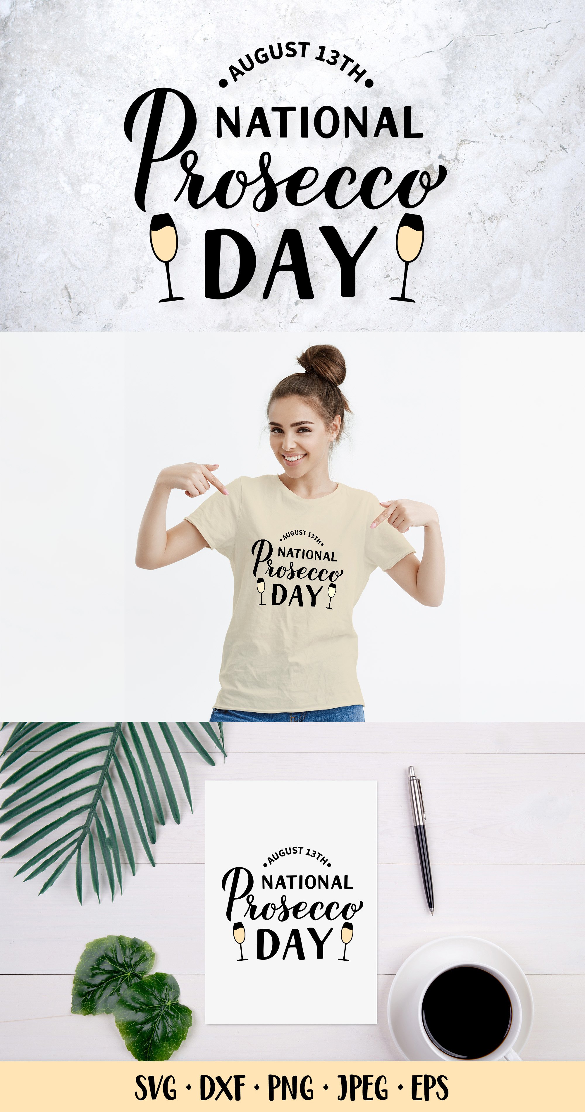 National Prosecco Day SVG