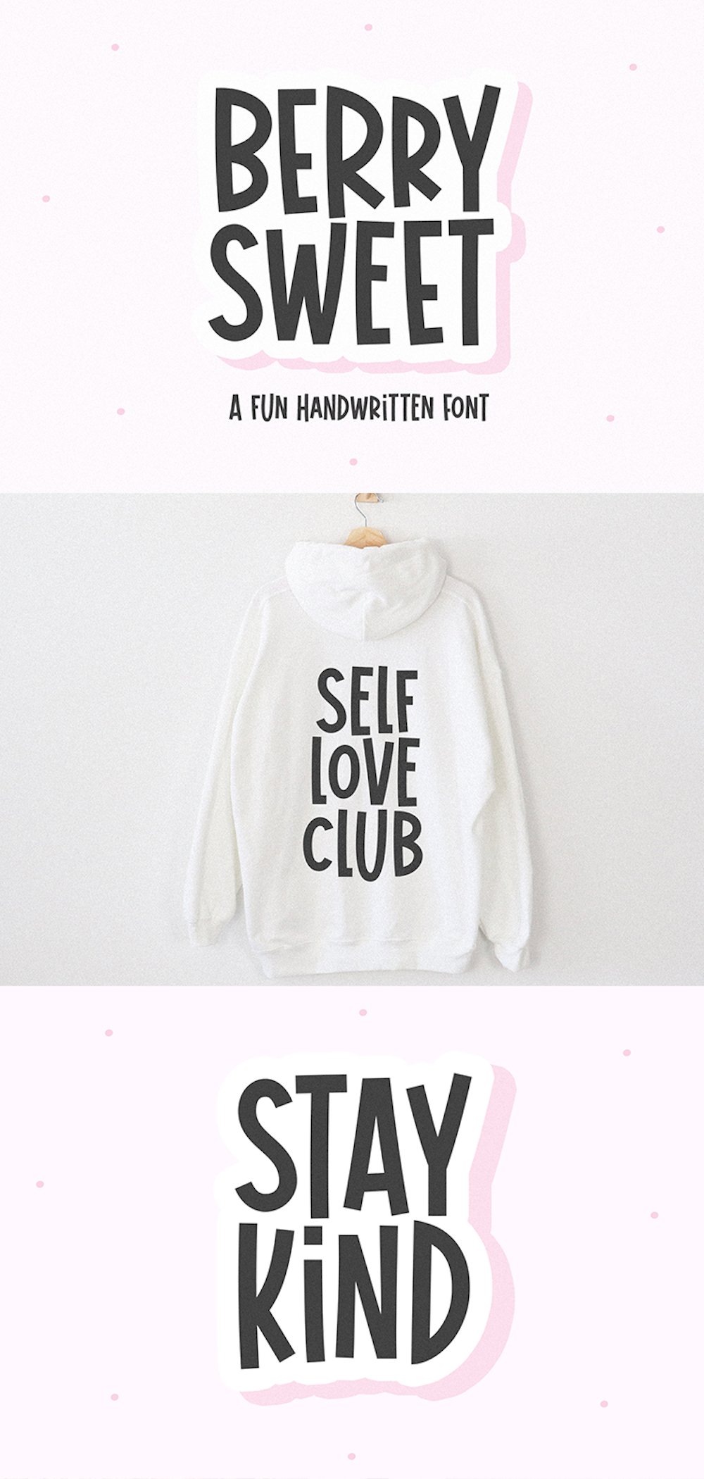 Berry Sweet - Fun Handwritten Font