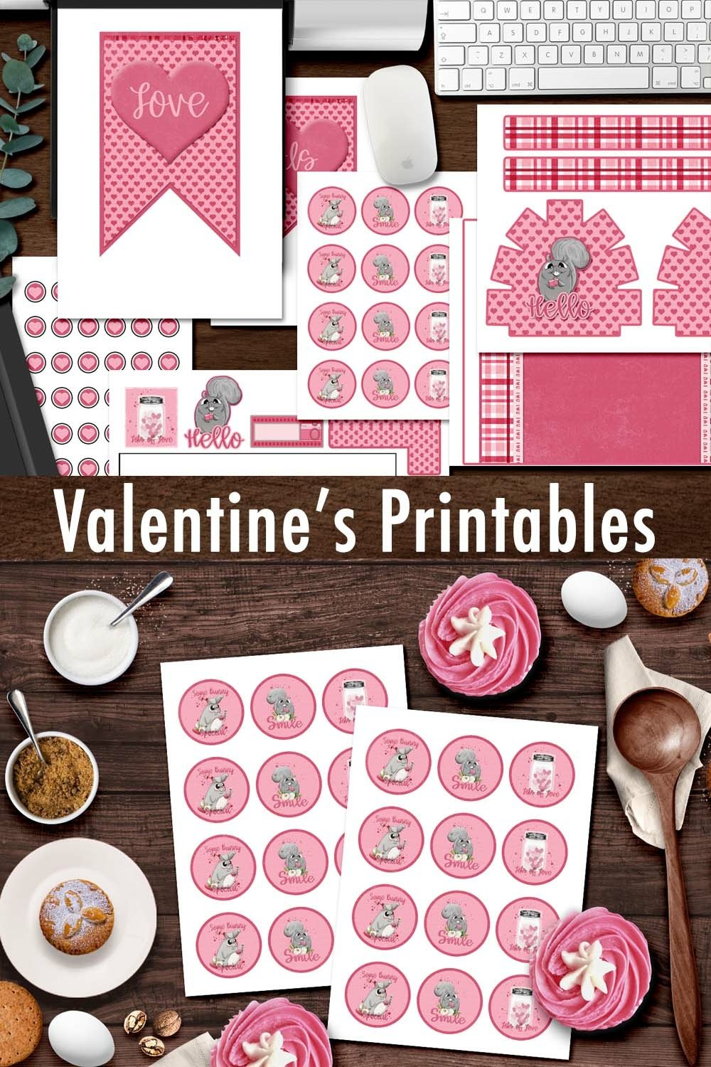 Crafty and Cute Printable Valentine's Day Bundle