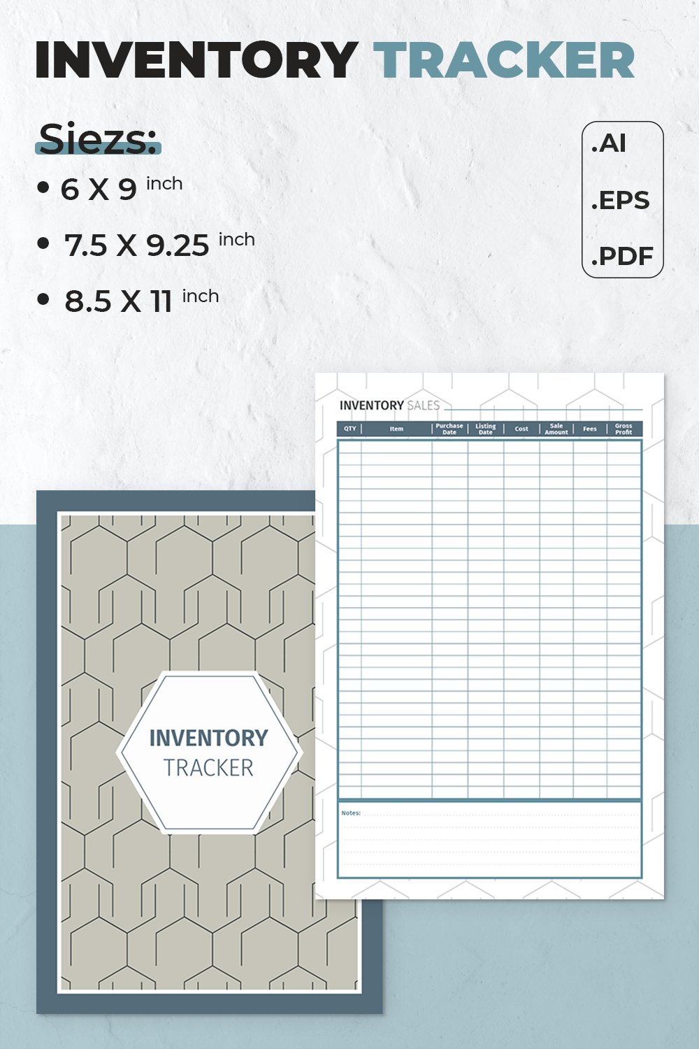 Inventory Tracker | Planner Template