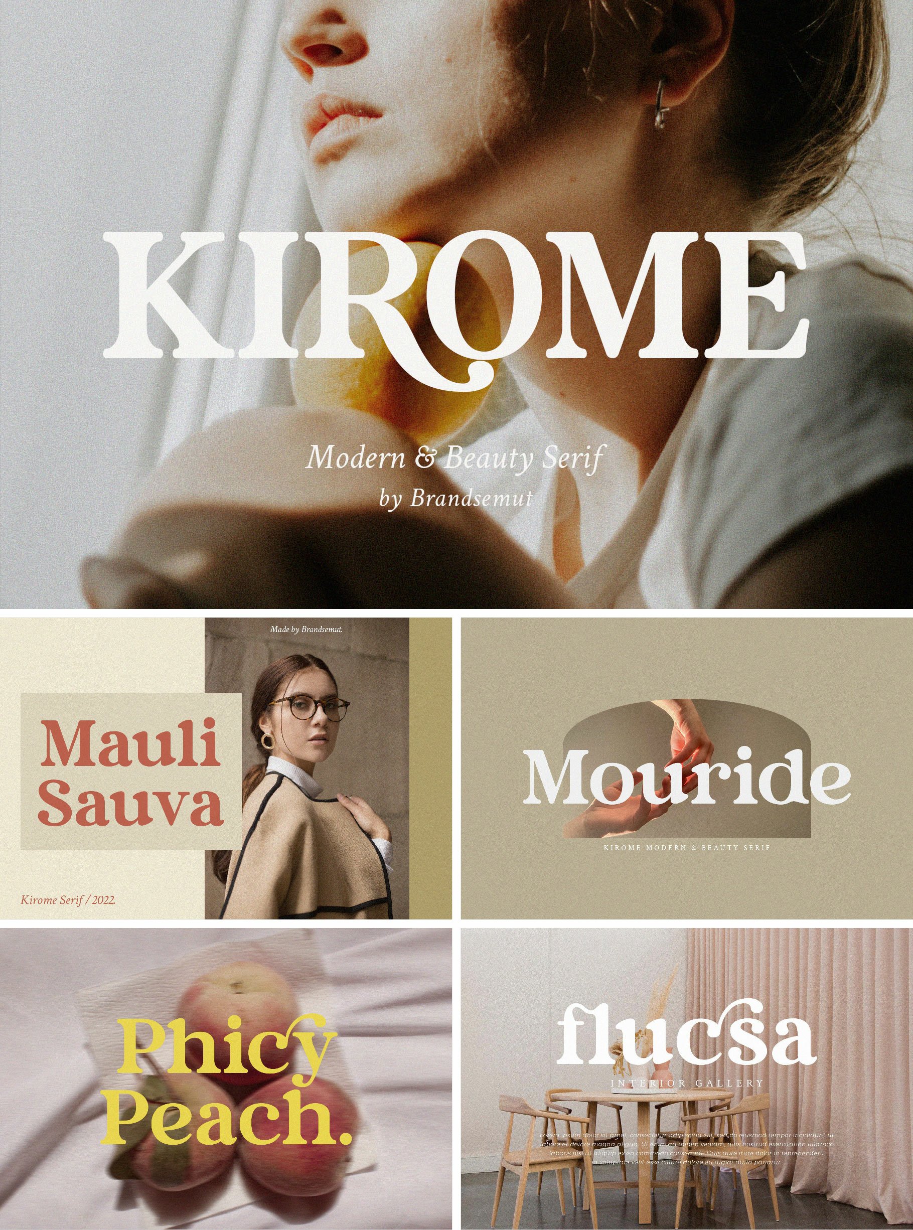 Kirome - Modern & Beauty Serif