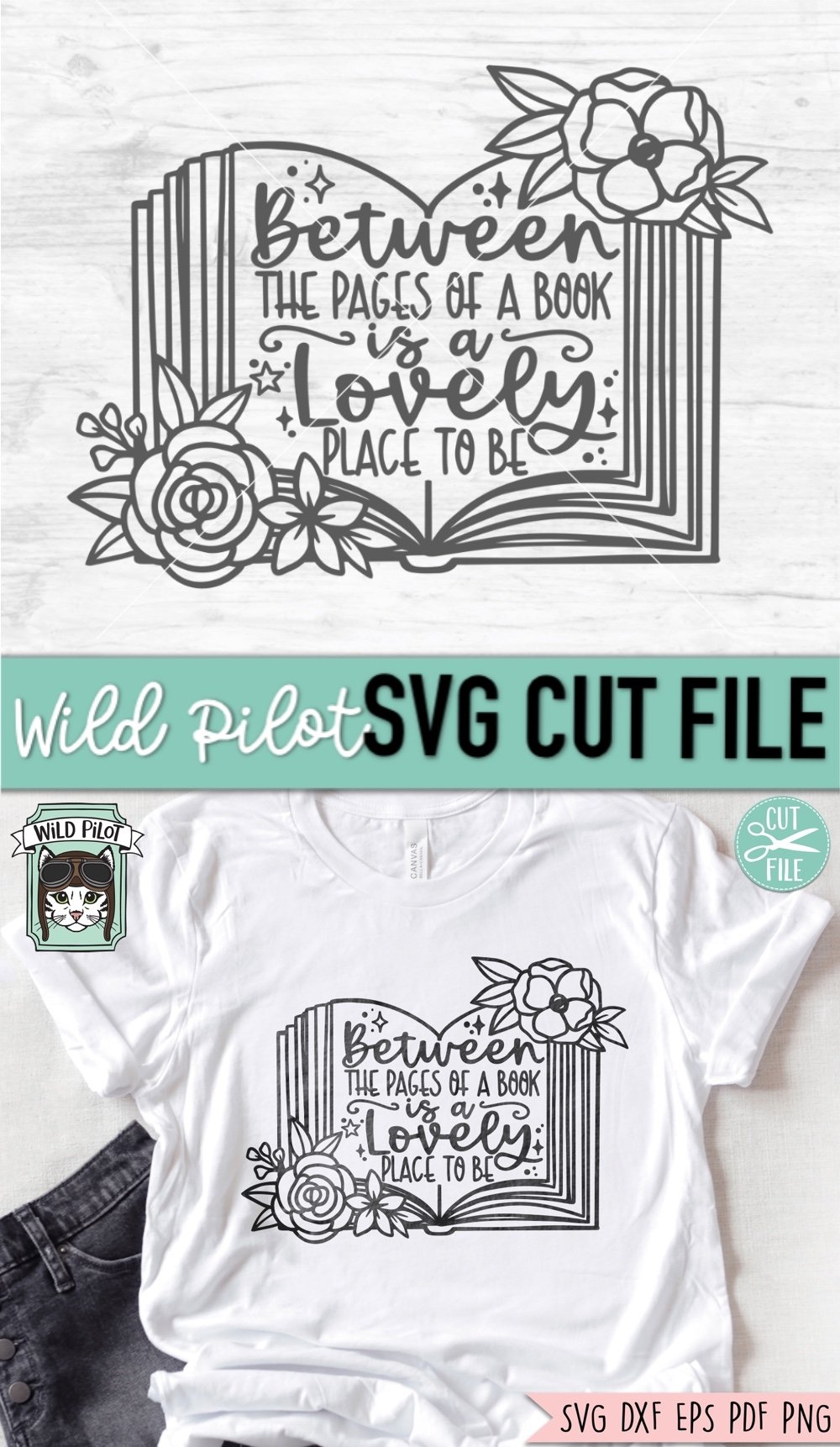 Reading SVG, Motivational SVG, Inspirational SVG, Book SVG