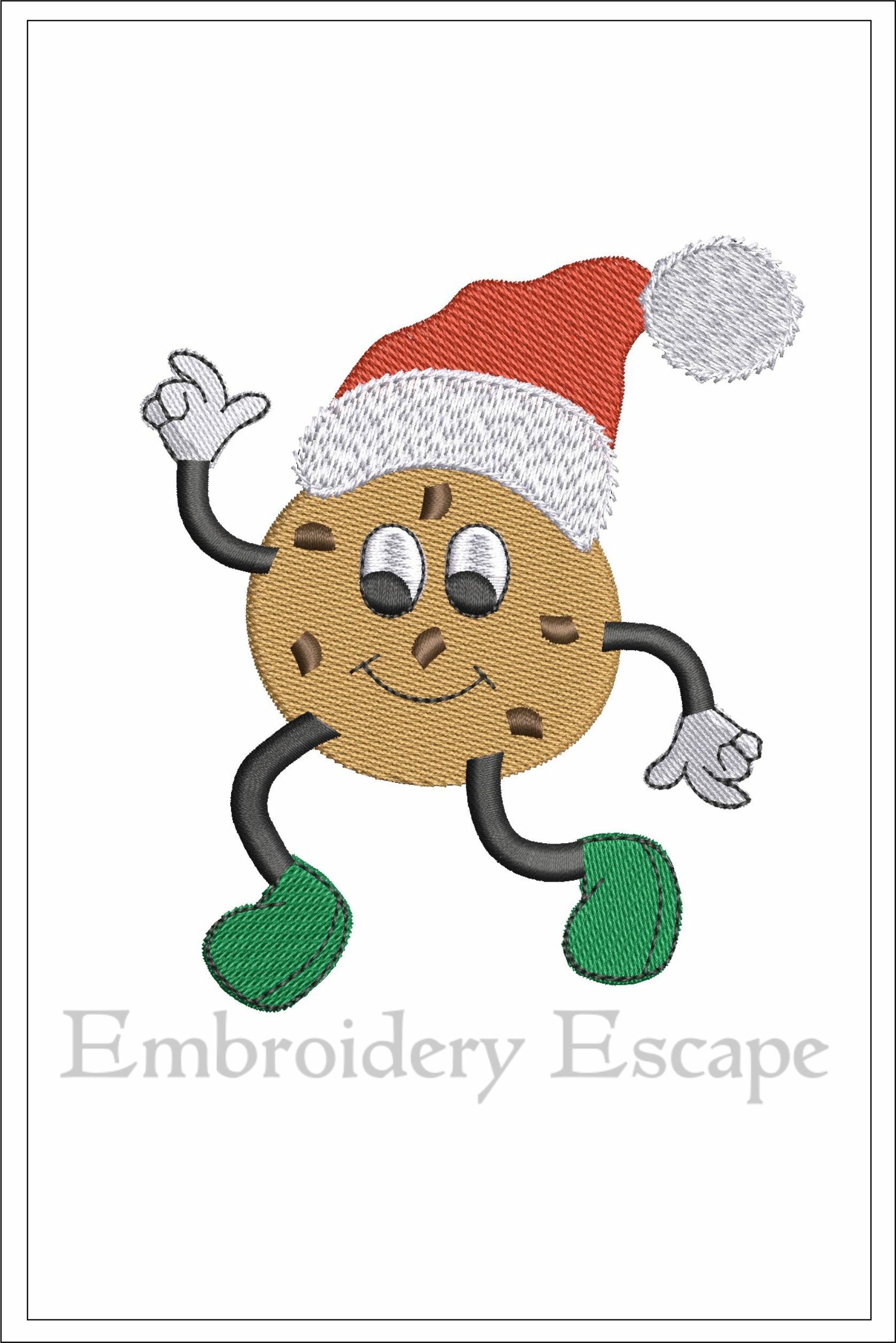 Retro Cookie Machine Embroidery Design