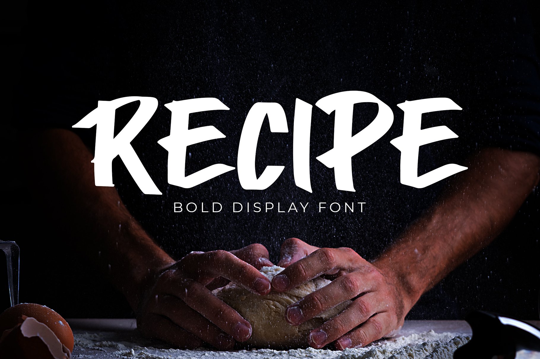 Recipe Bold Display Font