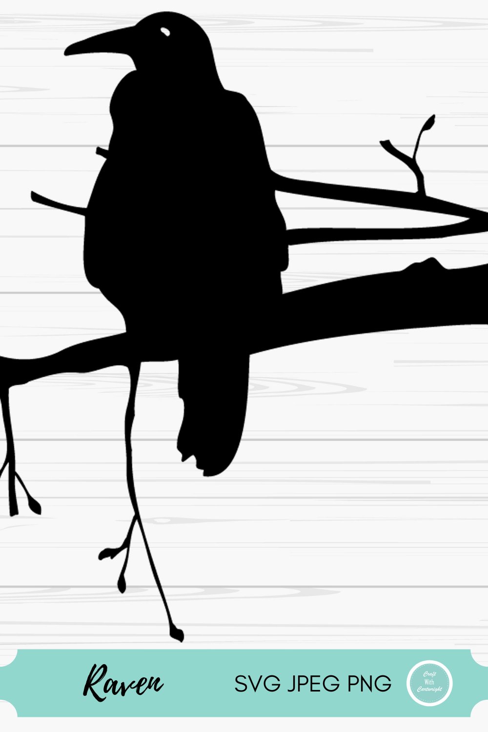 Raven Halloween cut file (982410)