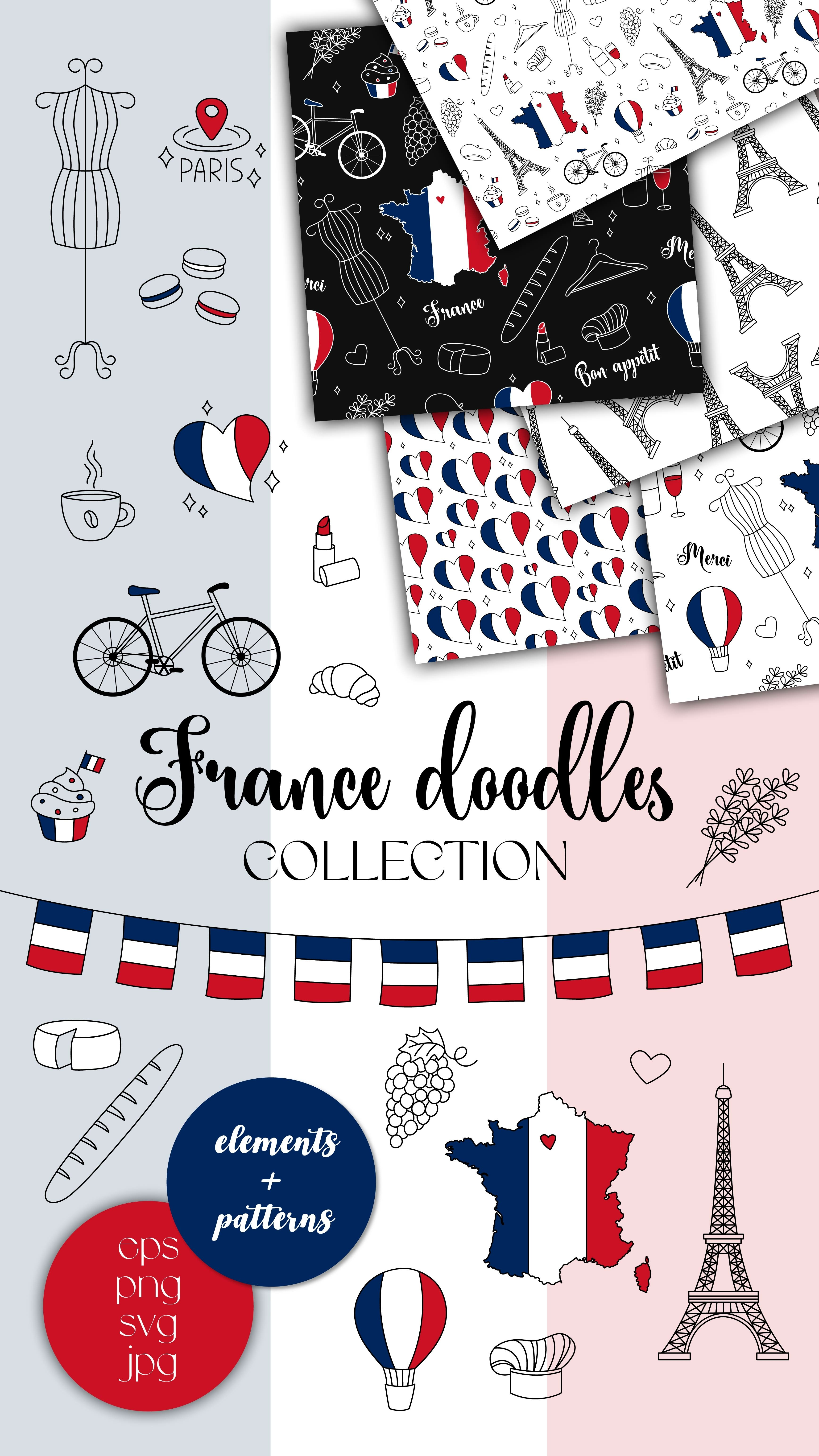 France PNG Clipart & Patterns | French Clip Art EPS Vector
