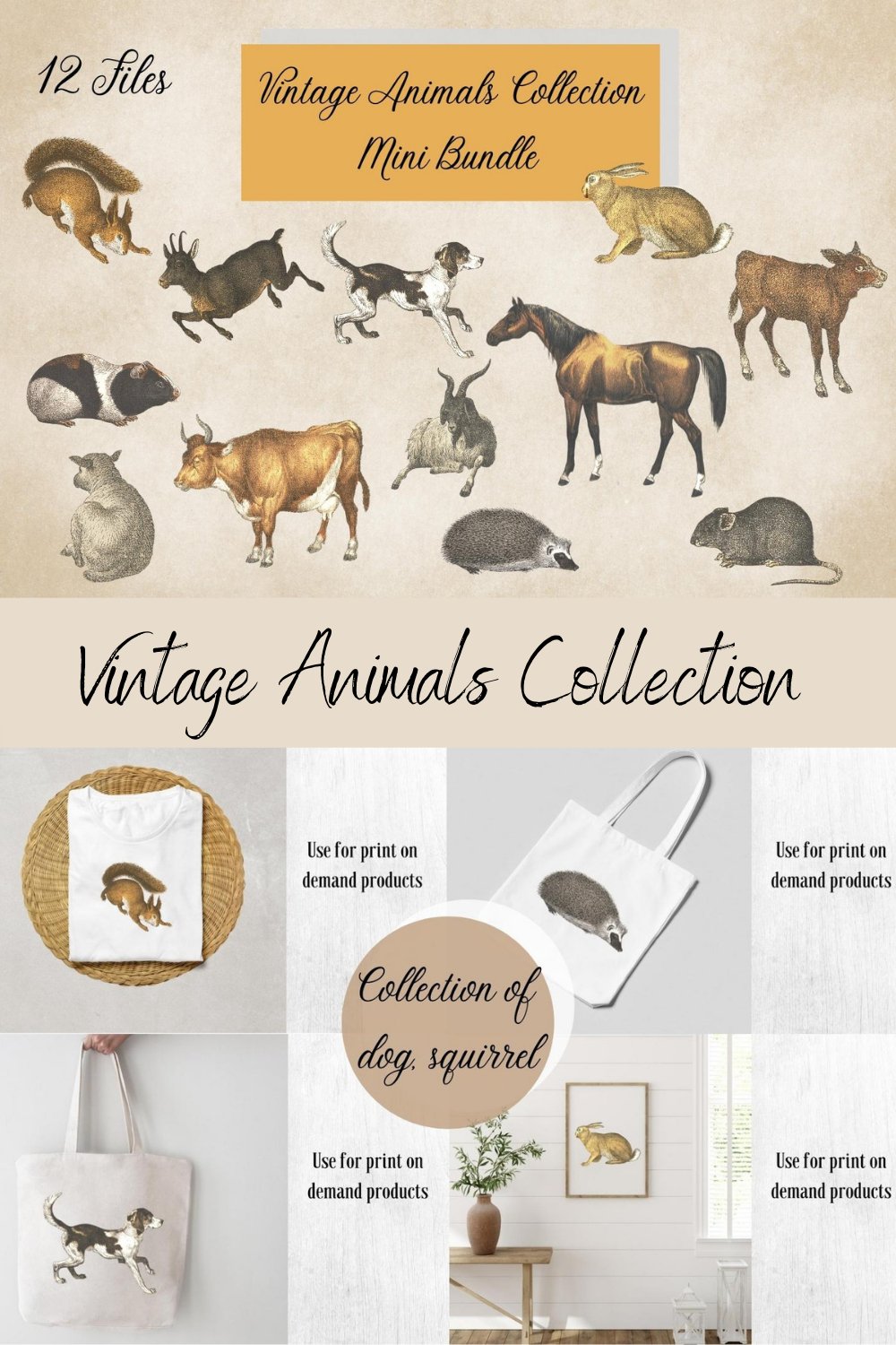 Vintage Forest Animals (2489325)