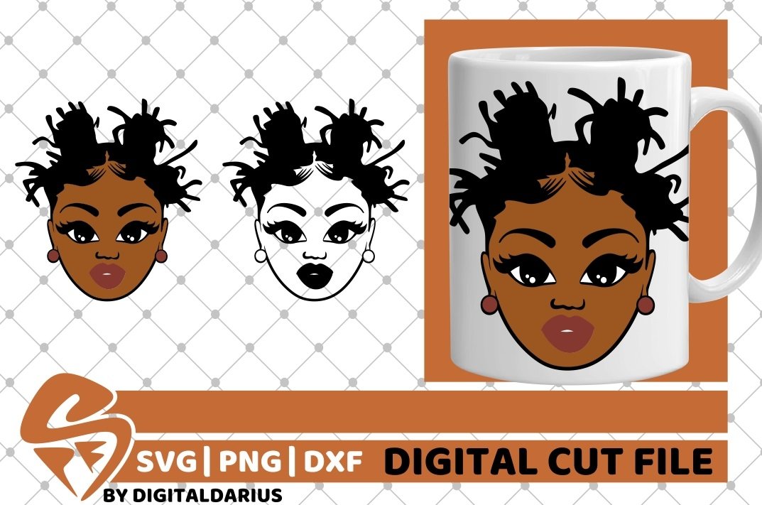 Melanin svg, Dreadlocks svg, African American, Natural Hair