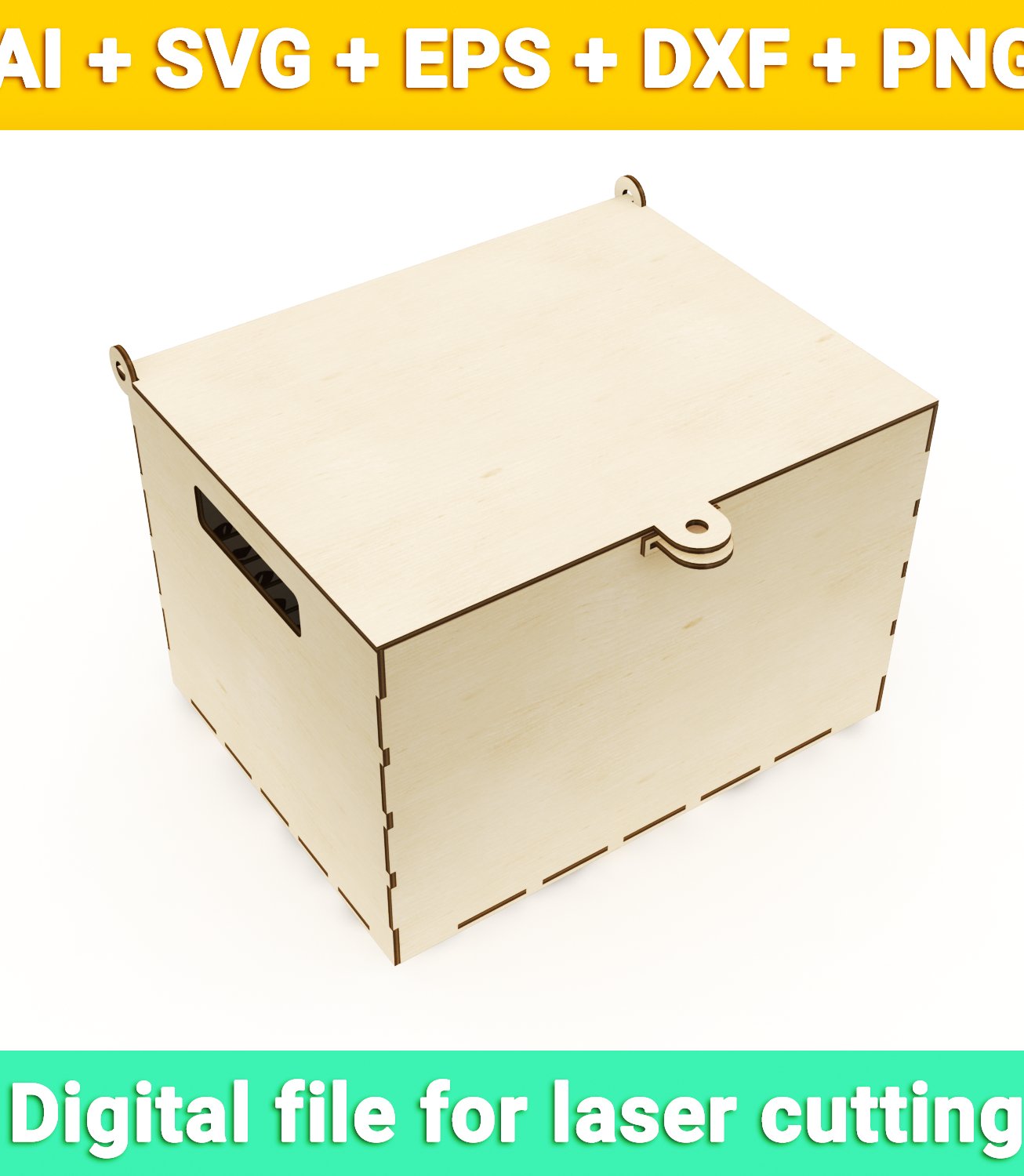 Numbered box for phones vector for CNC svg vector file