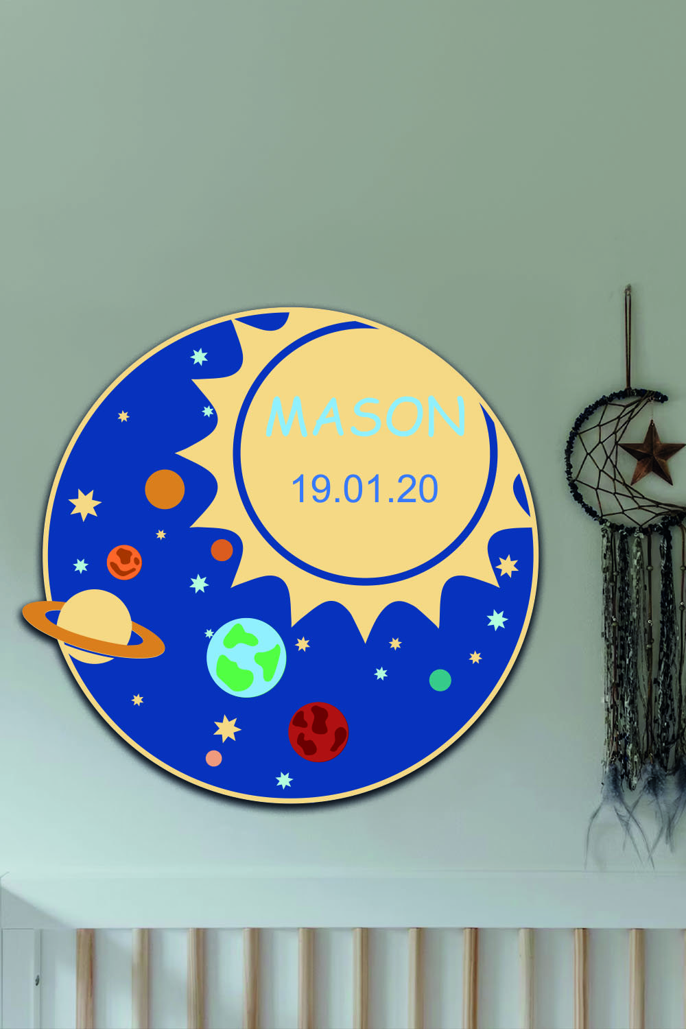 Decorative Kids Panel, Multilayer Wall Art