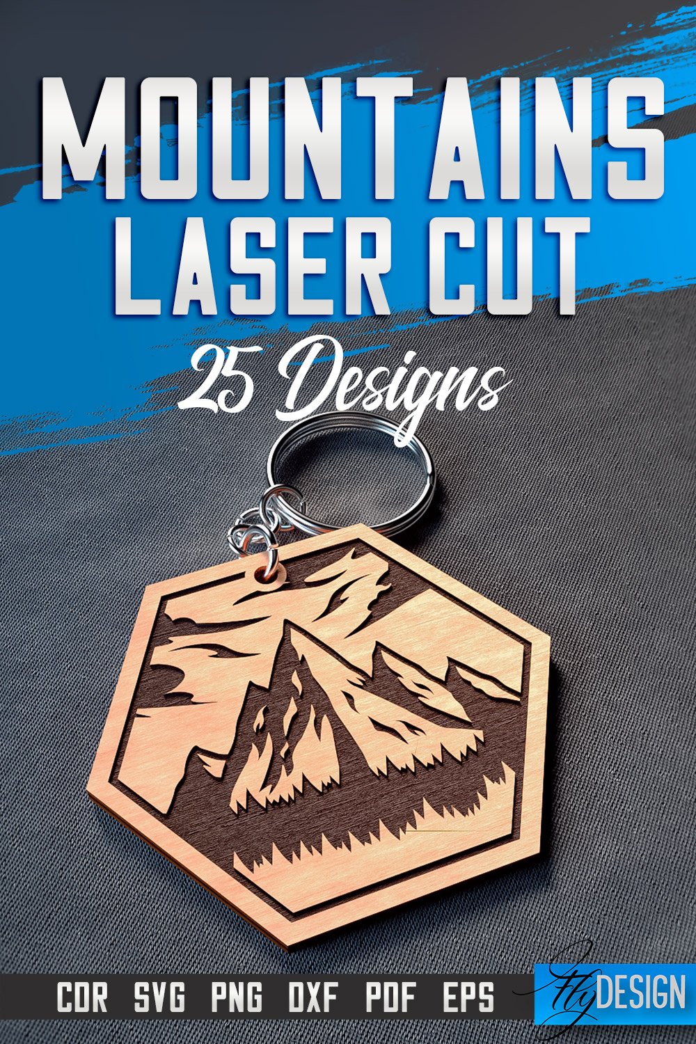 Mountains Laser Cut|Mountain Laser Design|Mountain (2813854)