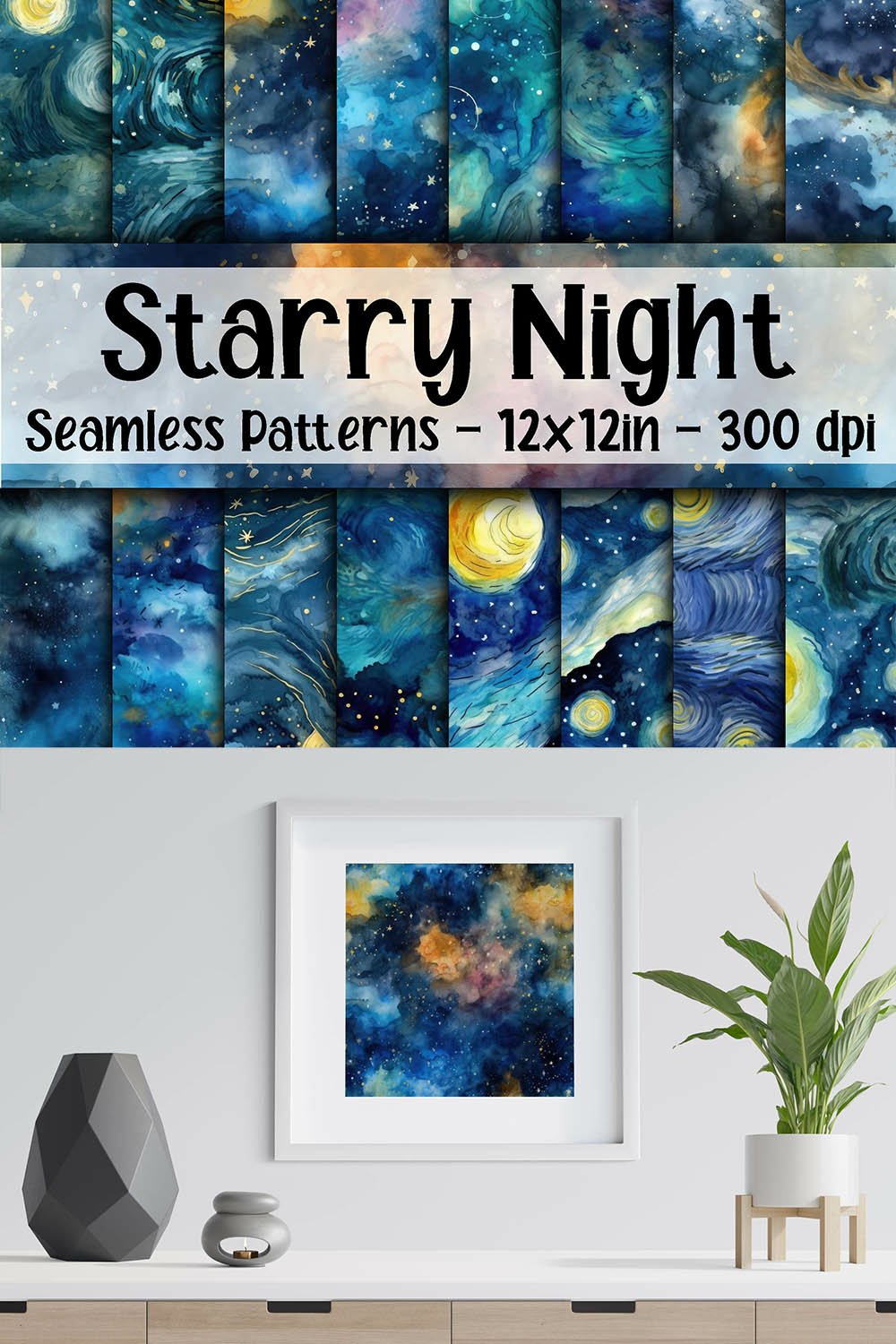 Seamless Cherry Blossoms Digital Paper