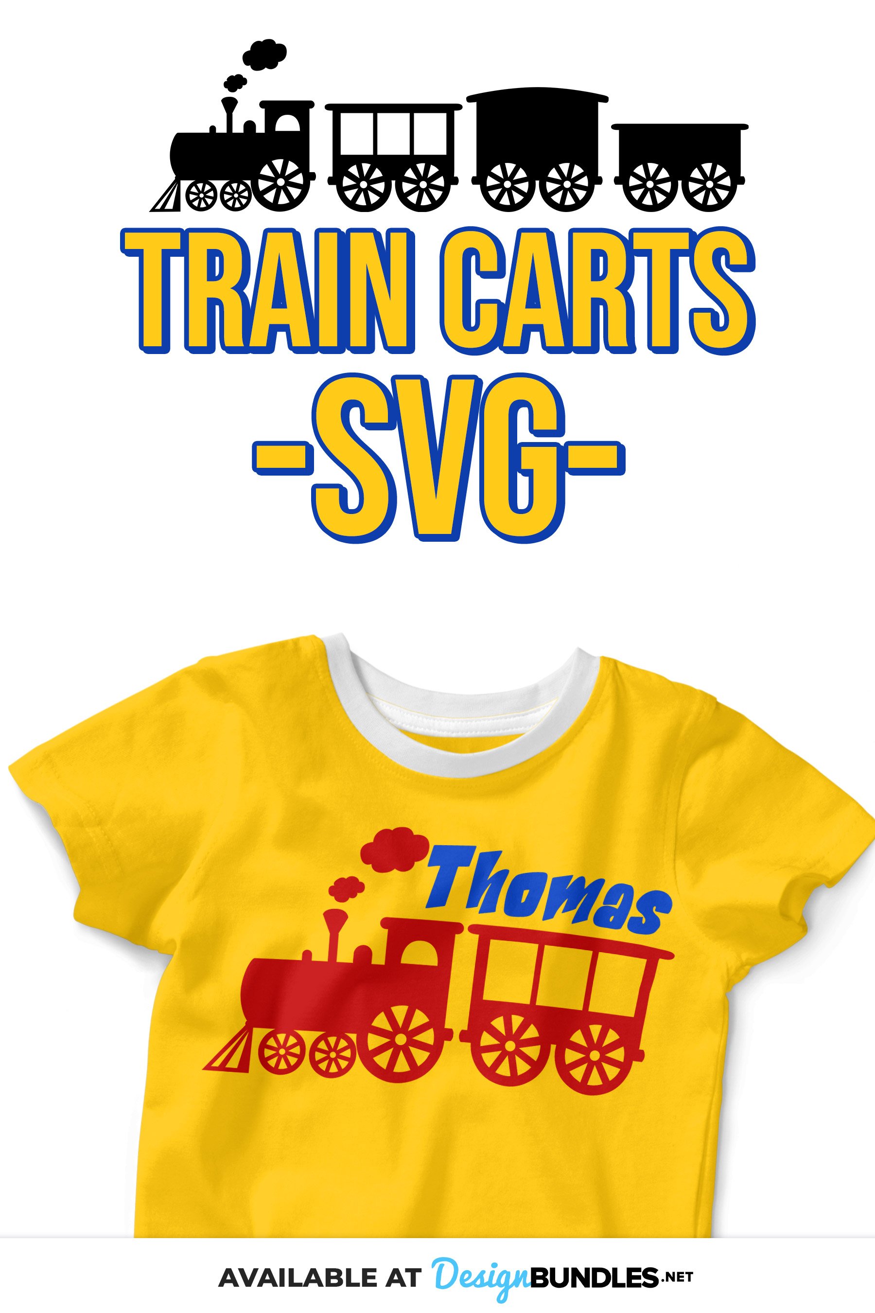 Train cut file SVG, train carts in SVG,DXF,PNG, EPS format