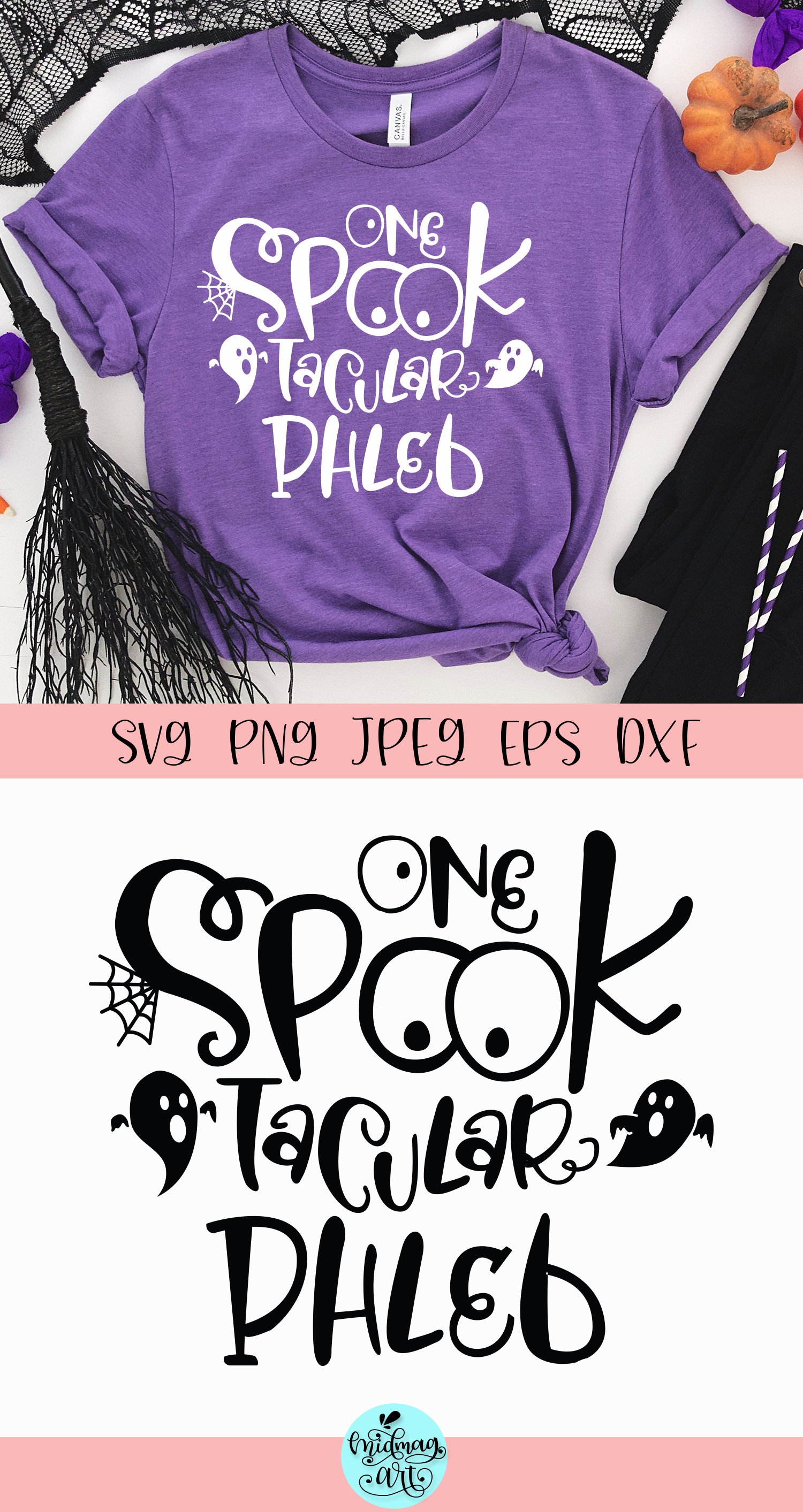 One spooktacular phleb svg, halloween svg