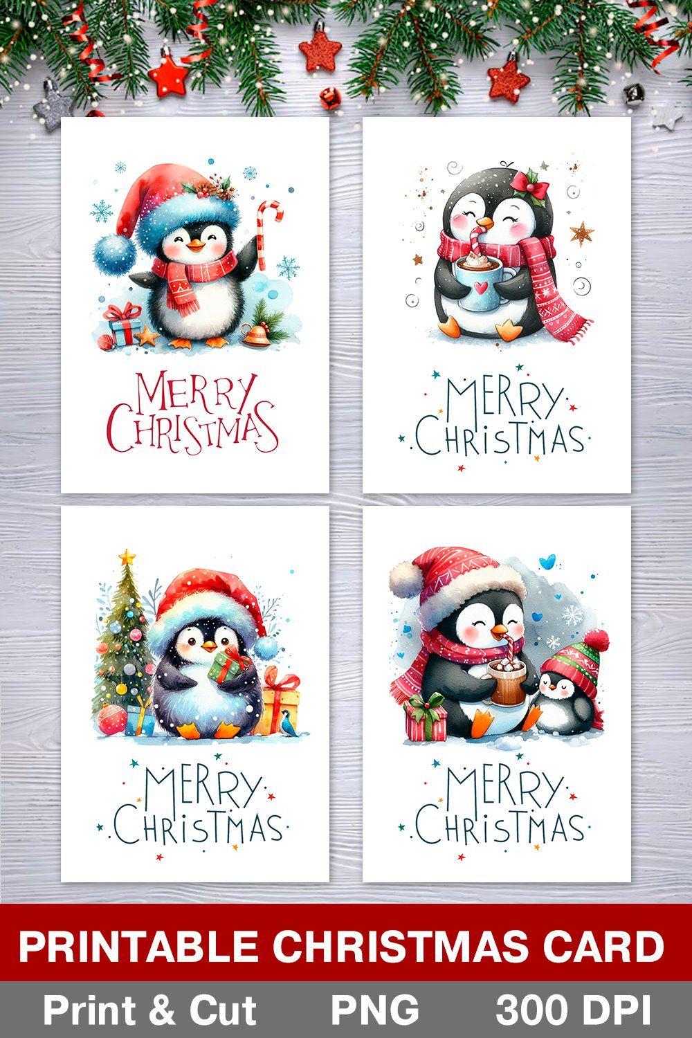 Merry Christmas Card printable