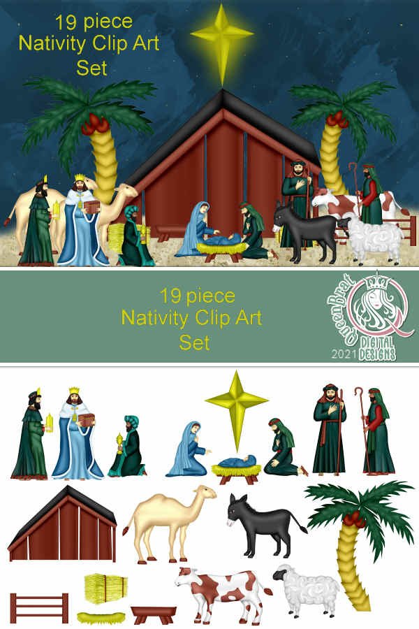Nativity Clip Art Bundle
