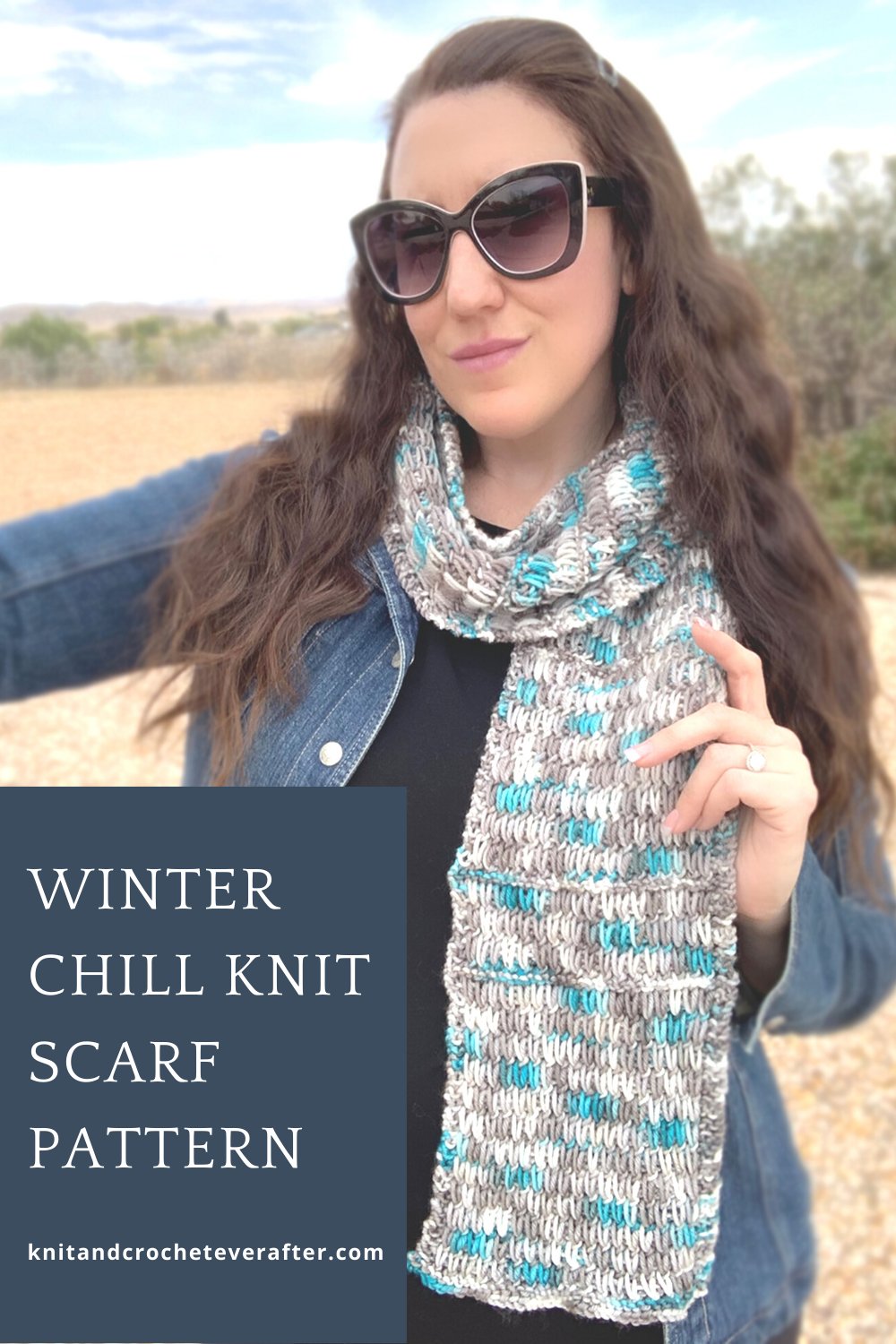 Winter Chill Scarf Knit Pattern