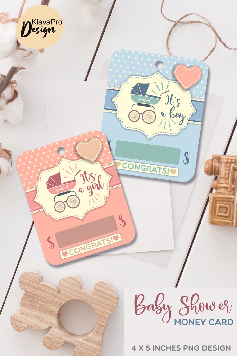 Baby Shower Money Card. Printable Baby Gift Card. (2058299)