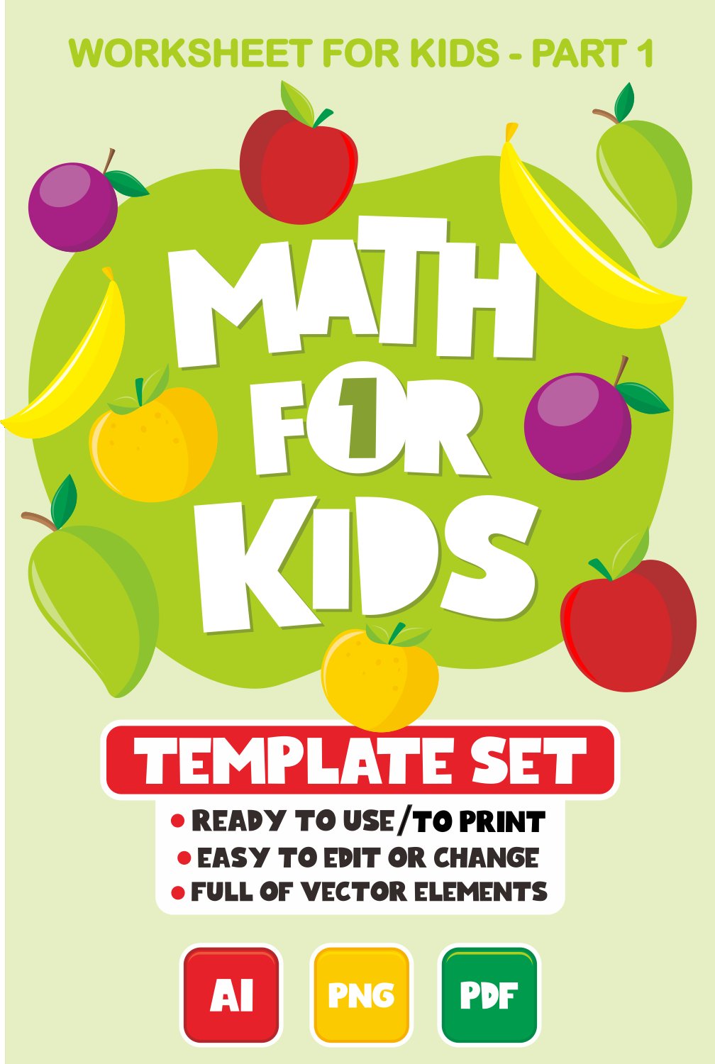 MATH for KIDS - WORKSHEET FOR KIDS part 1