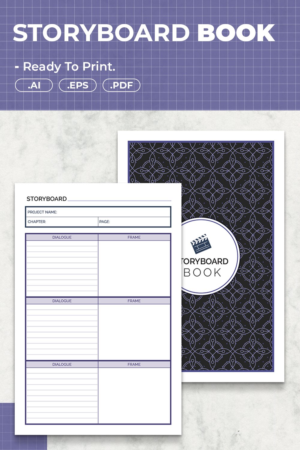 Storyboard Book | Printable Template