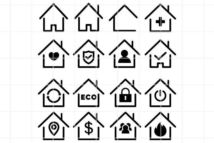 Home icon. House vector files. Housing symbol. (1204195)
