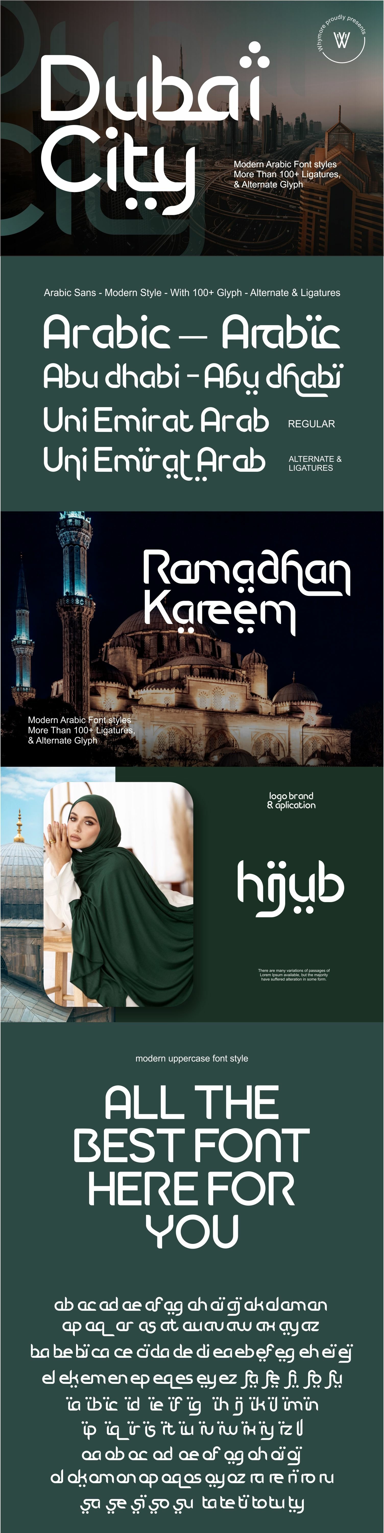 Dubai City | Arabic Font