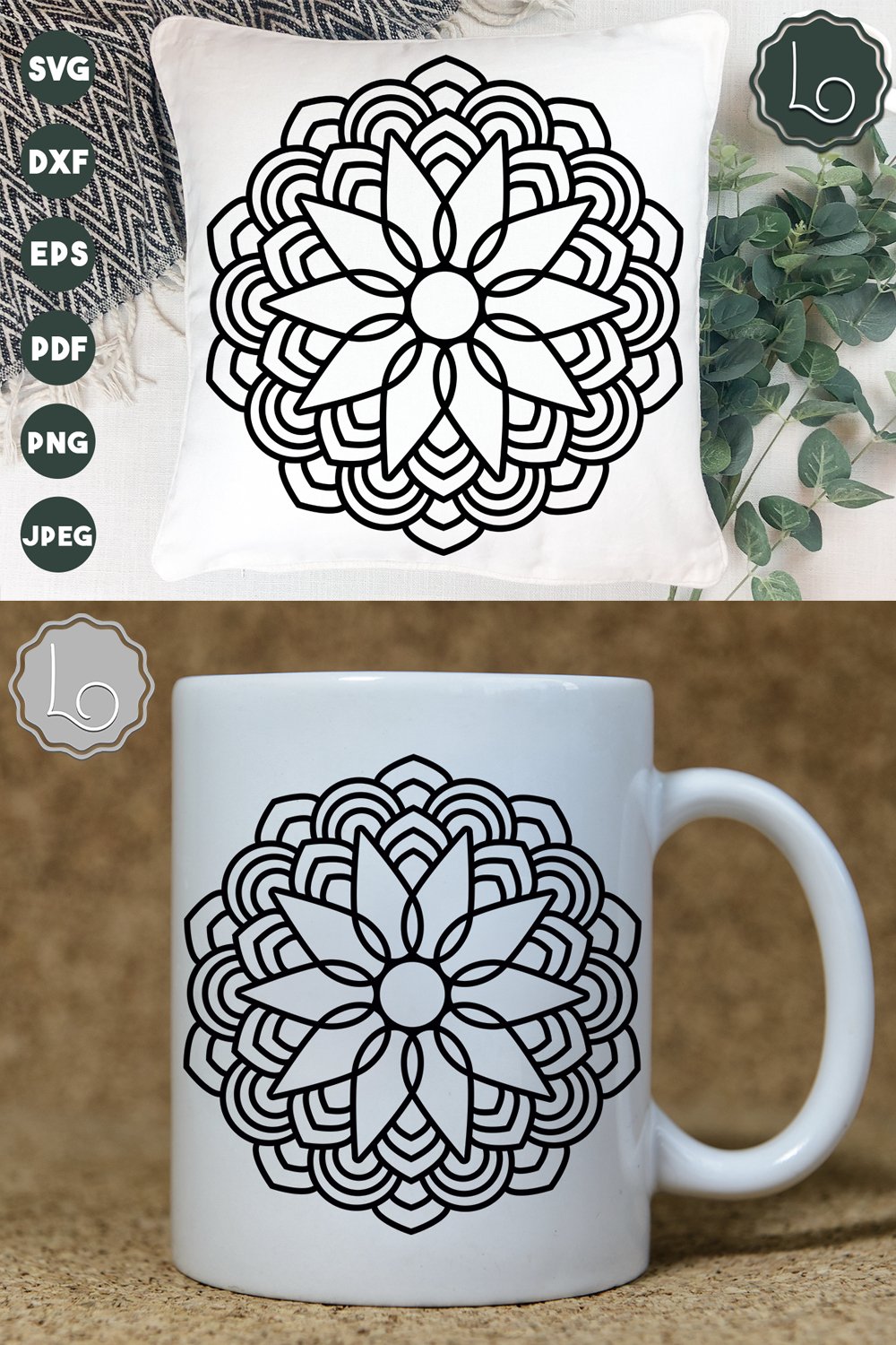 Flower Mandala SVG Vol 02