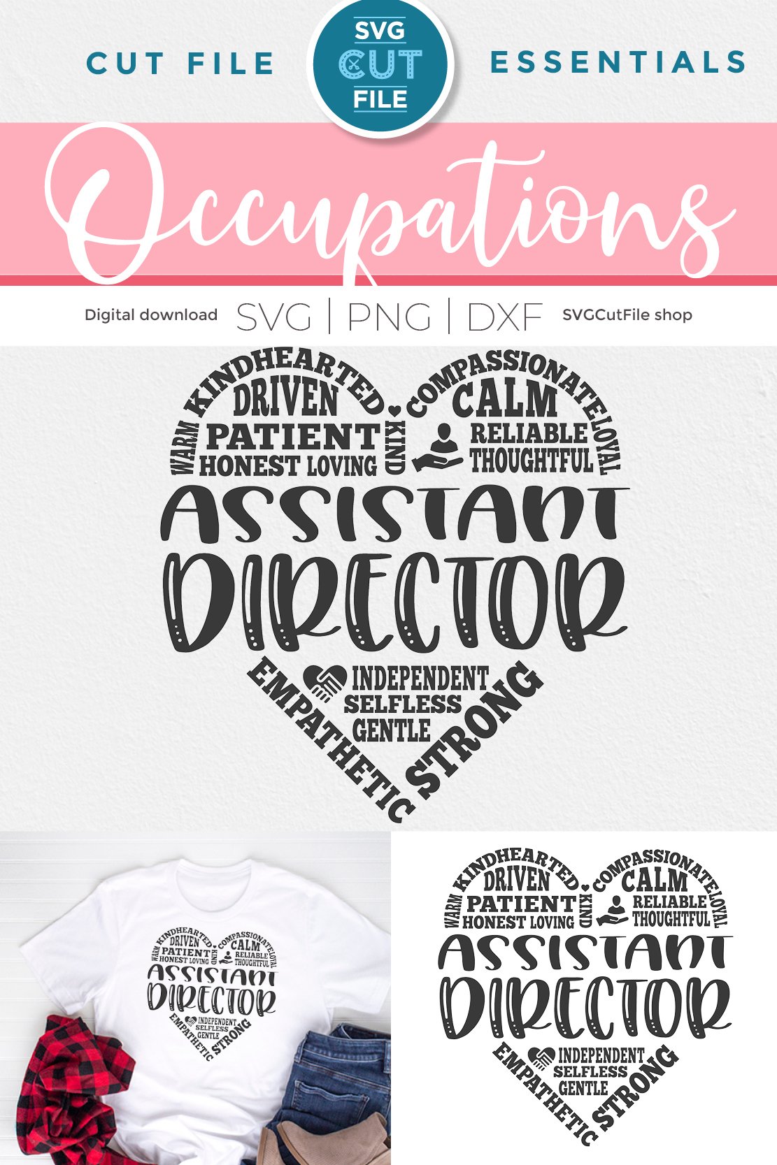 Assistant Director svg, activities or nursing appreciation