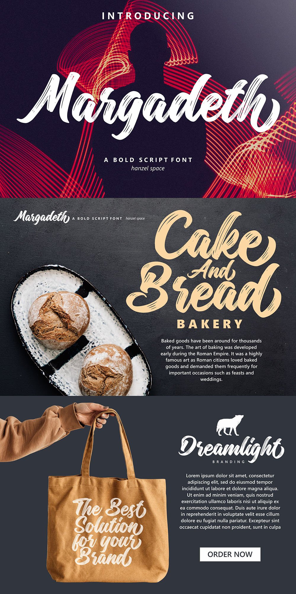 Margadeth Bold Script