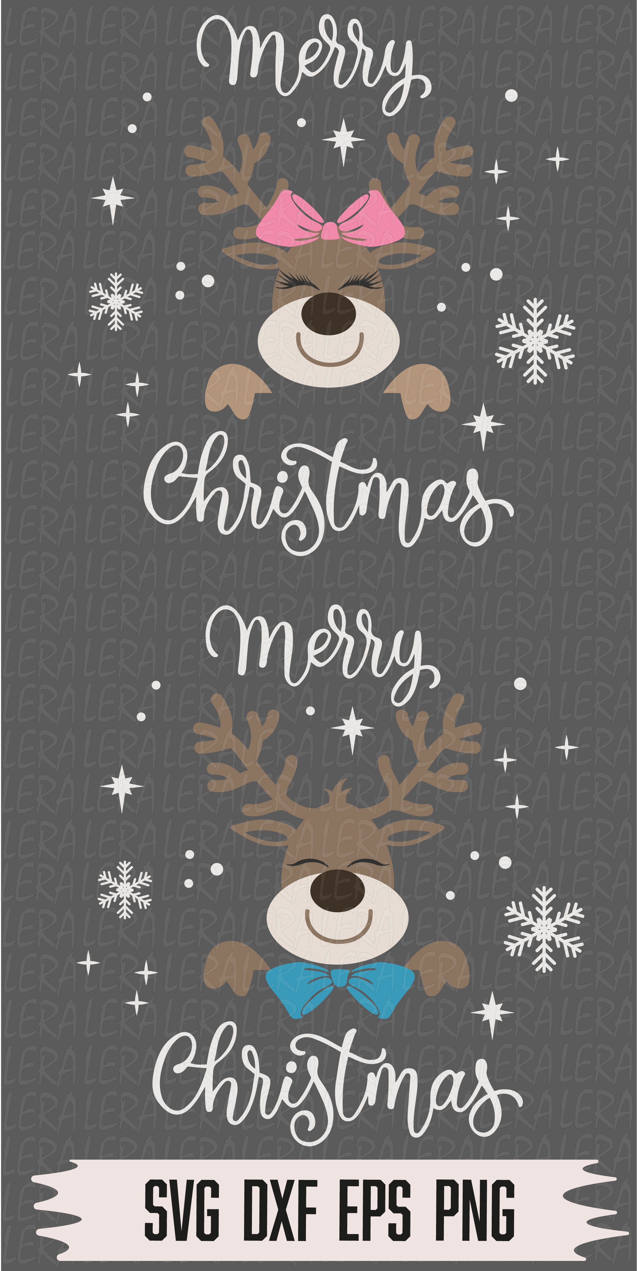 Reindeer Svg, Merry Christmas Svg, Christmas Deer (2278609)