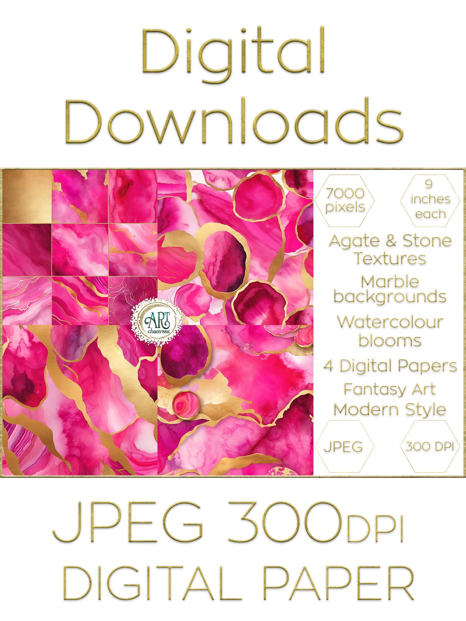 Acrylic Ink Art Magic Watercolor Blooms Digital (3686553)