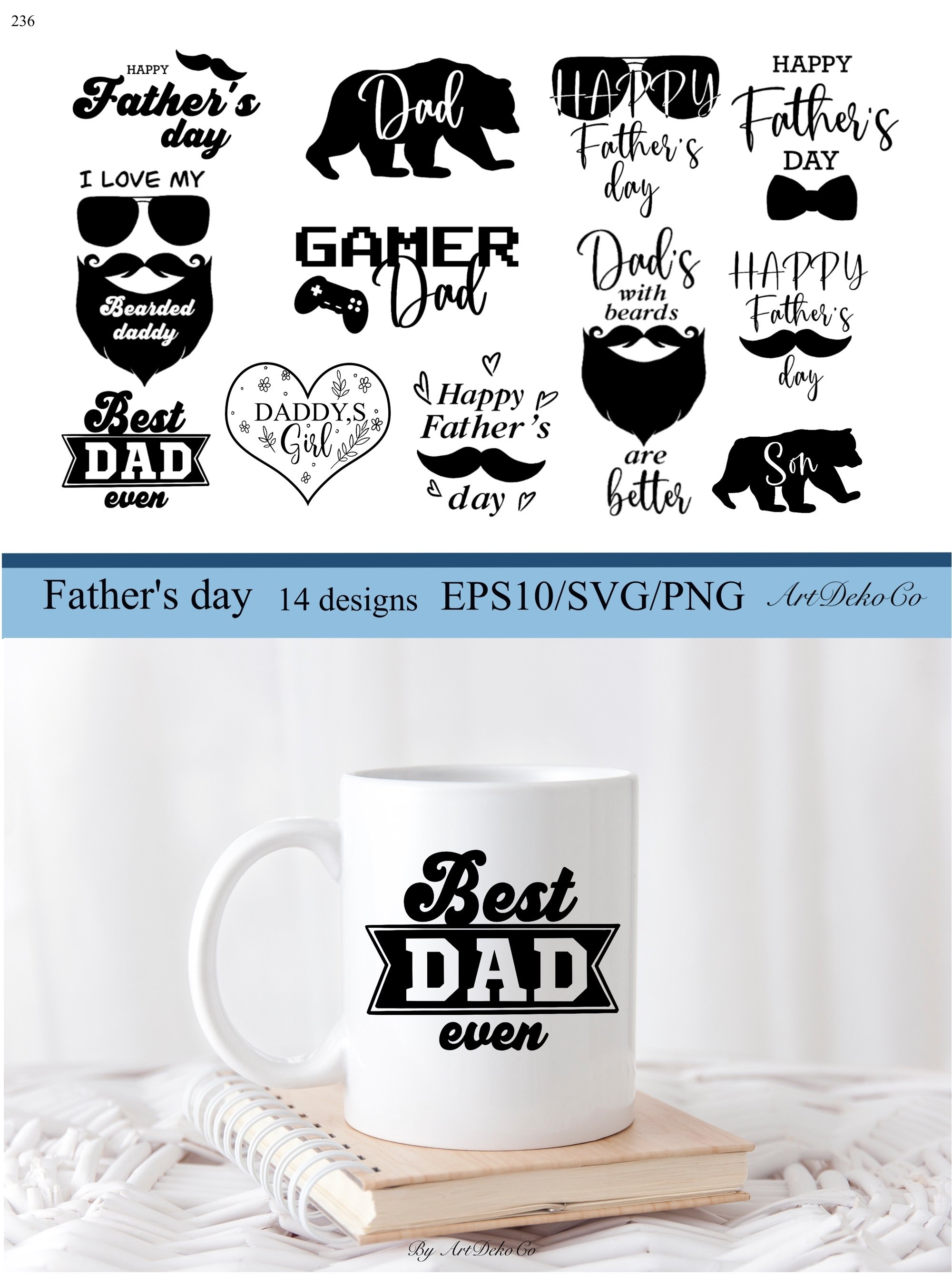 Fathers Day SVG Bundle