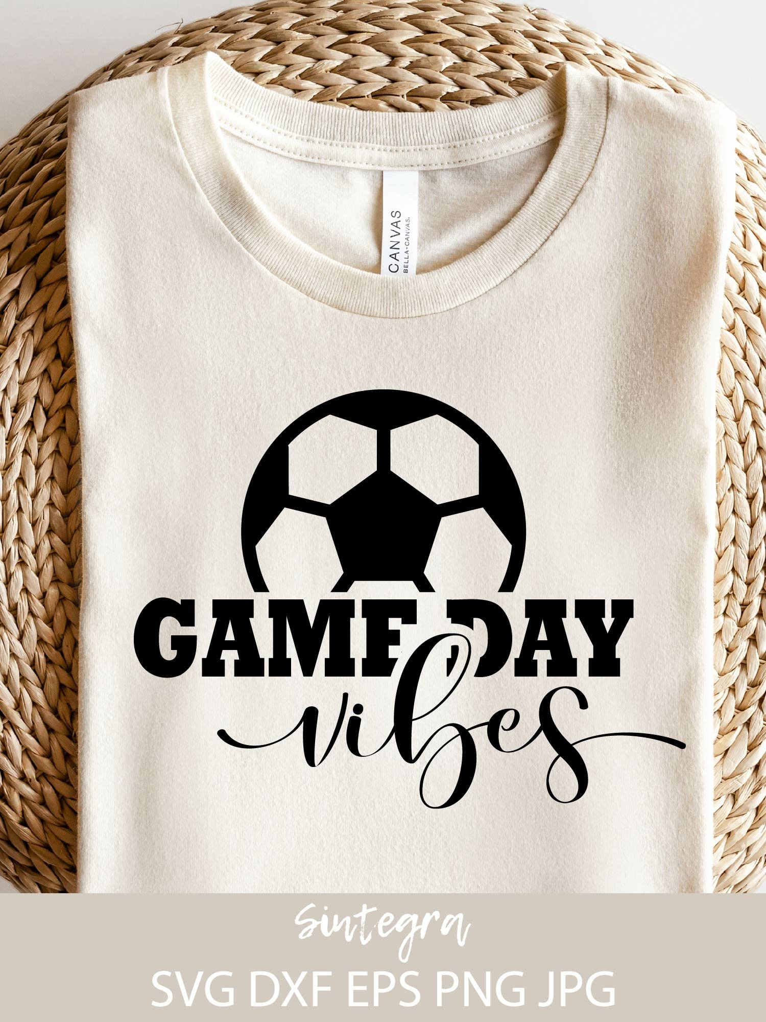 Game Day Vibes SVG, Soccer SVG