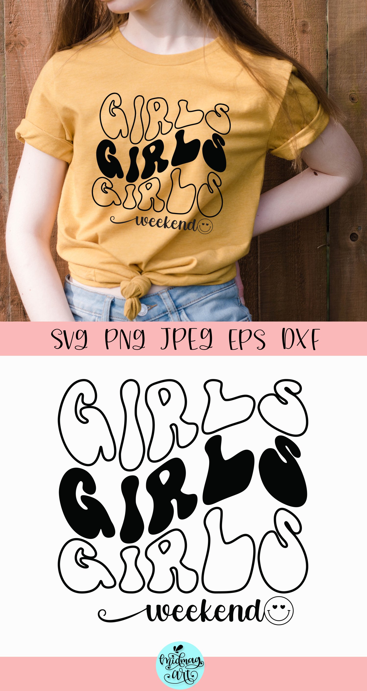 Girls weekend svg, groovy summer svg (1897775)