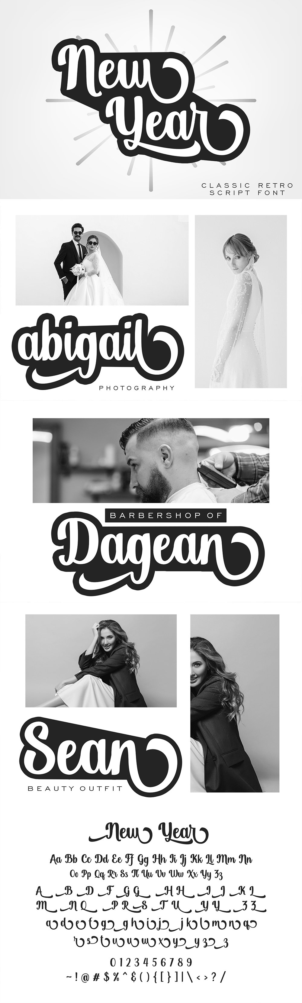 New Year Font