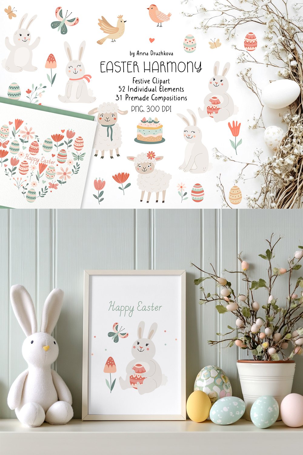 Easter Harmony Illustration Set