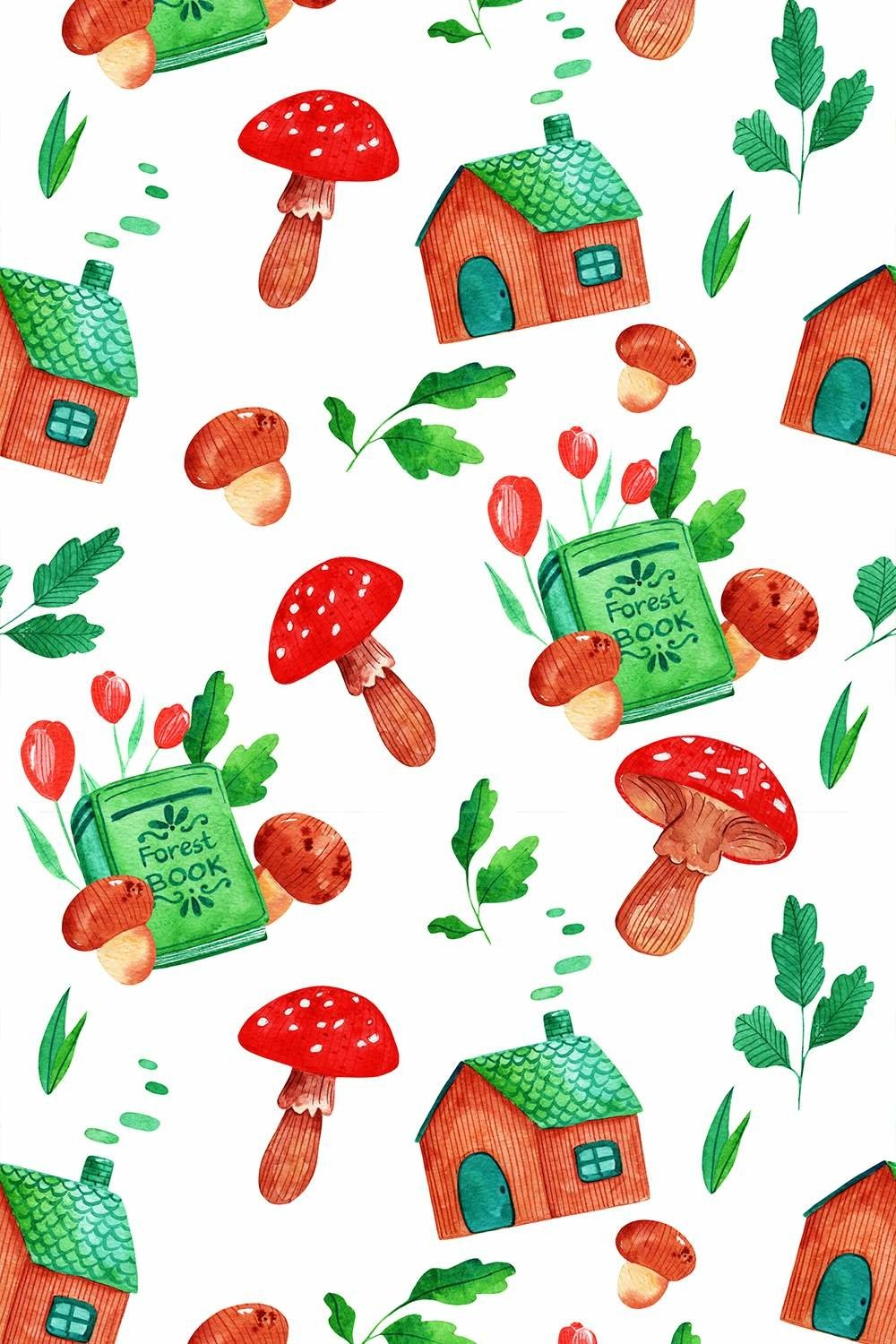 Cozy Cottage Seamless Patterns