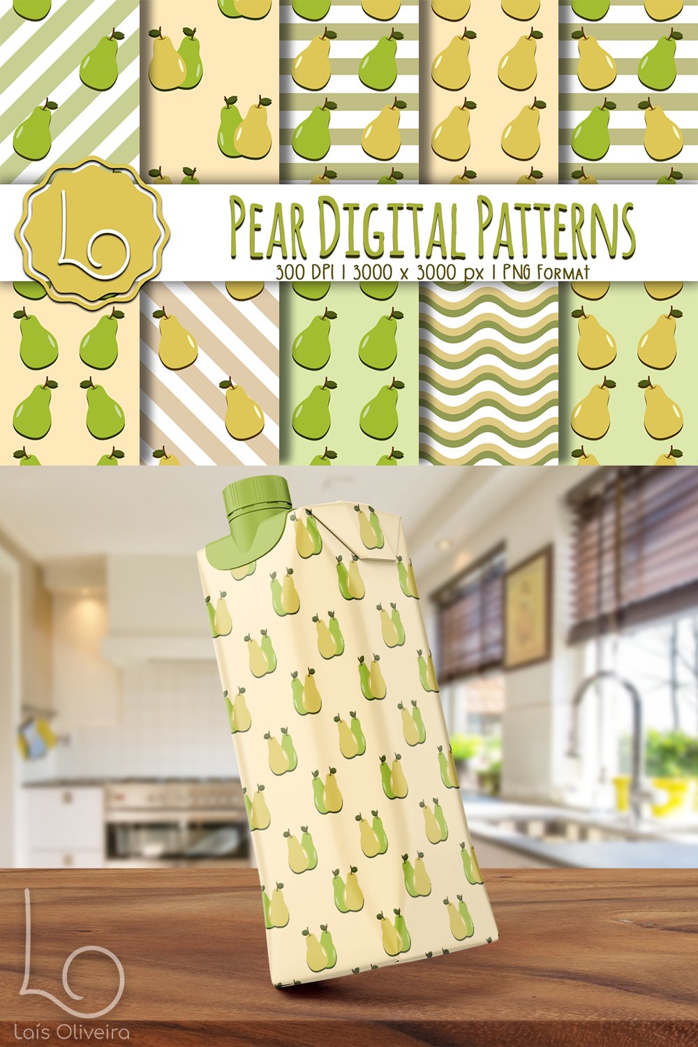 10 Pear Digital Patterns