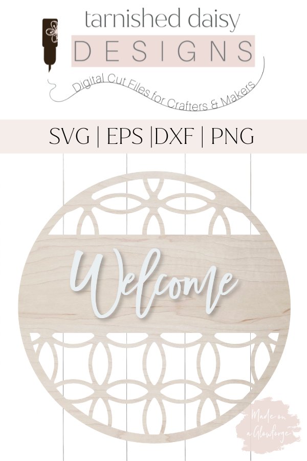 Welcome Sign SVG, Door Hanger SVG