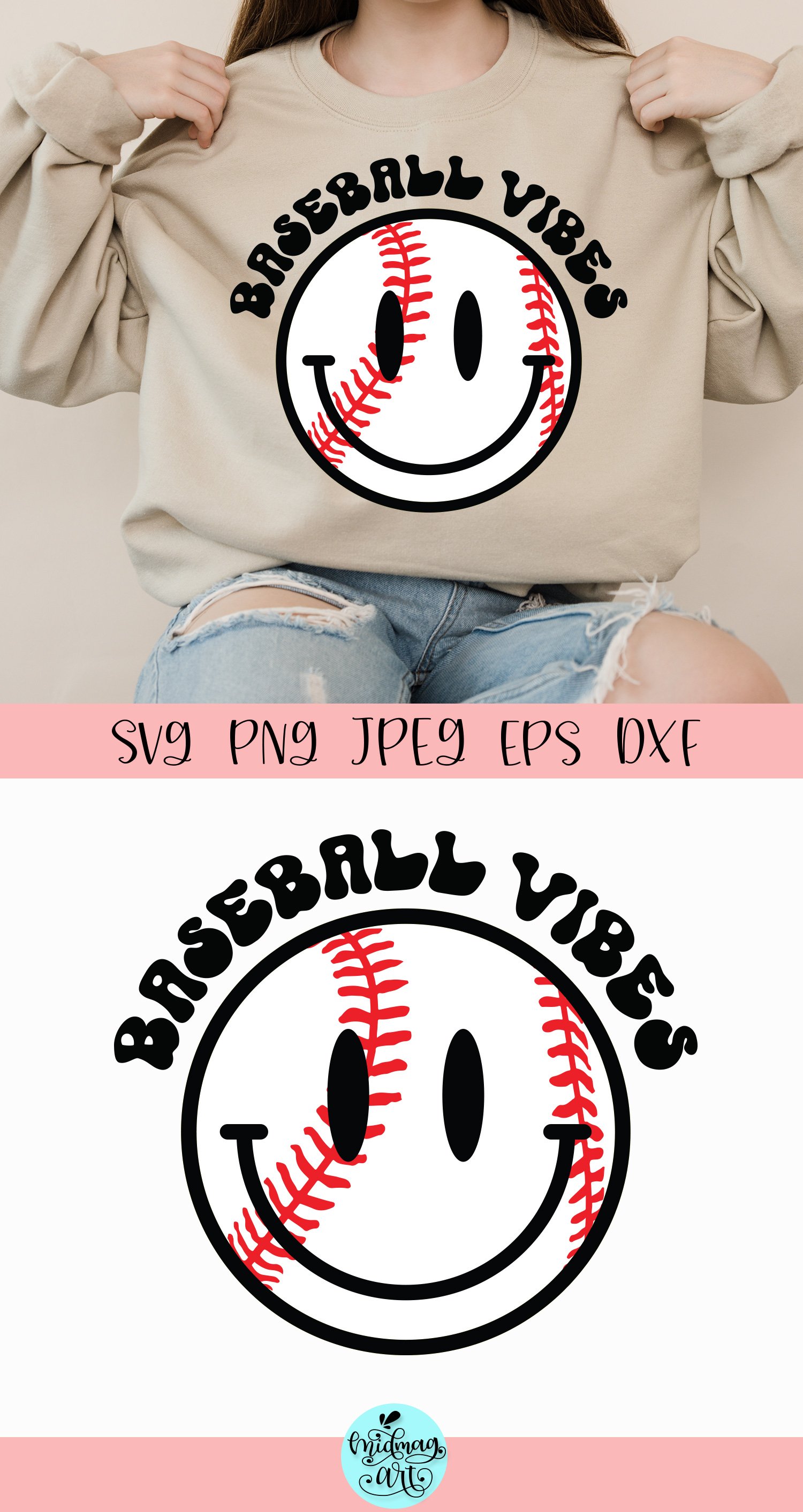 Baseball vibes svg, sports svg (1851620)