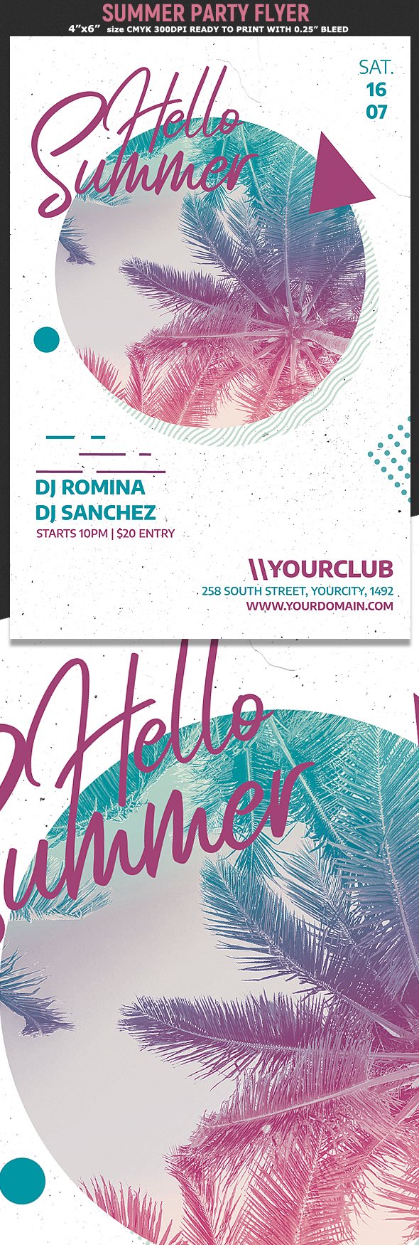 Summer Flyer Template (754398)