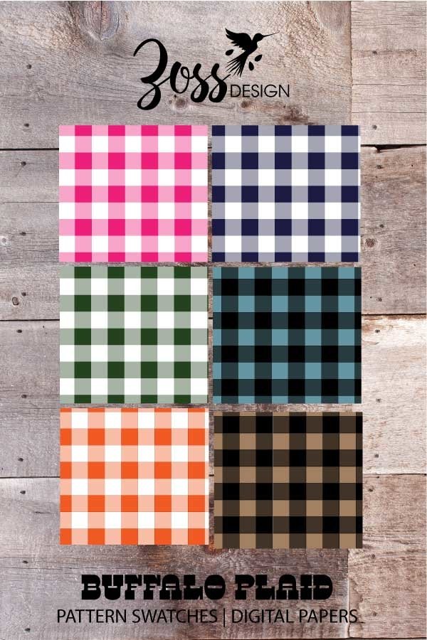 Buffalo plaid 2 Pattern Papers